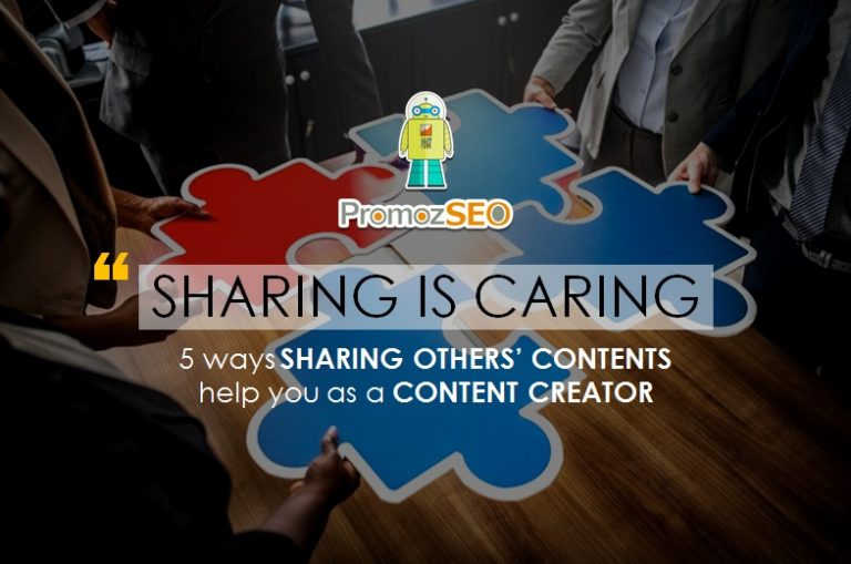 5 Profits of Sharing Others’ Contents Being a Content Creator or Marketer